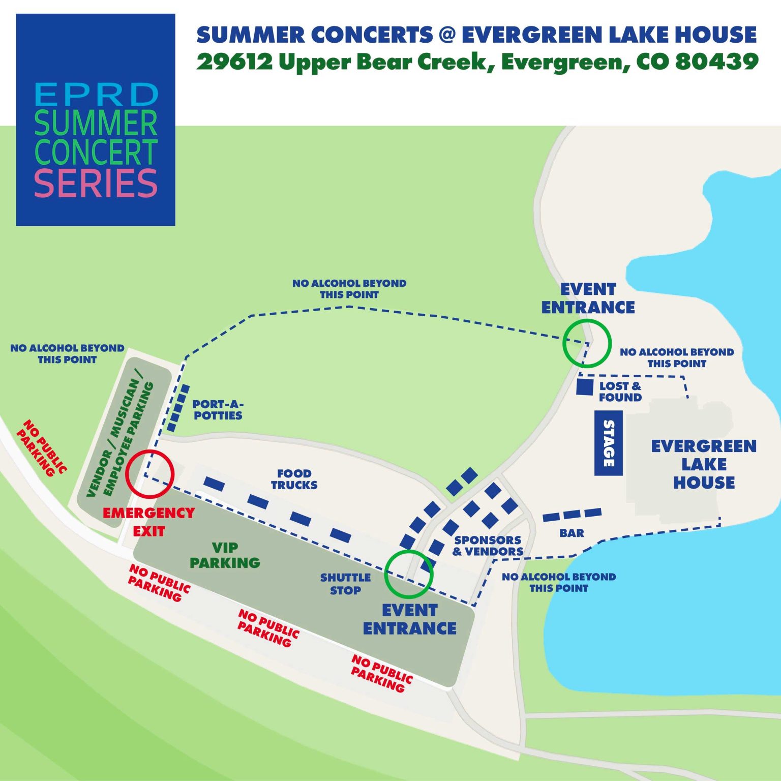 Evergreen Summer Concert Series 2024 | Schedule & Venues